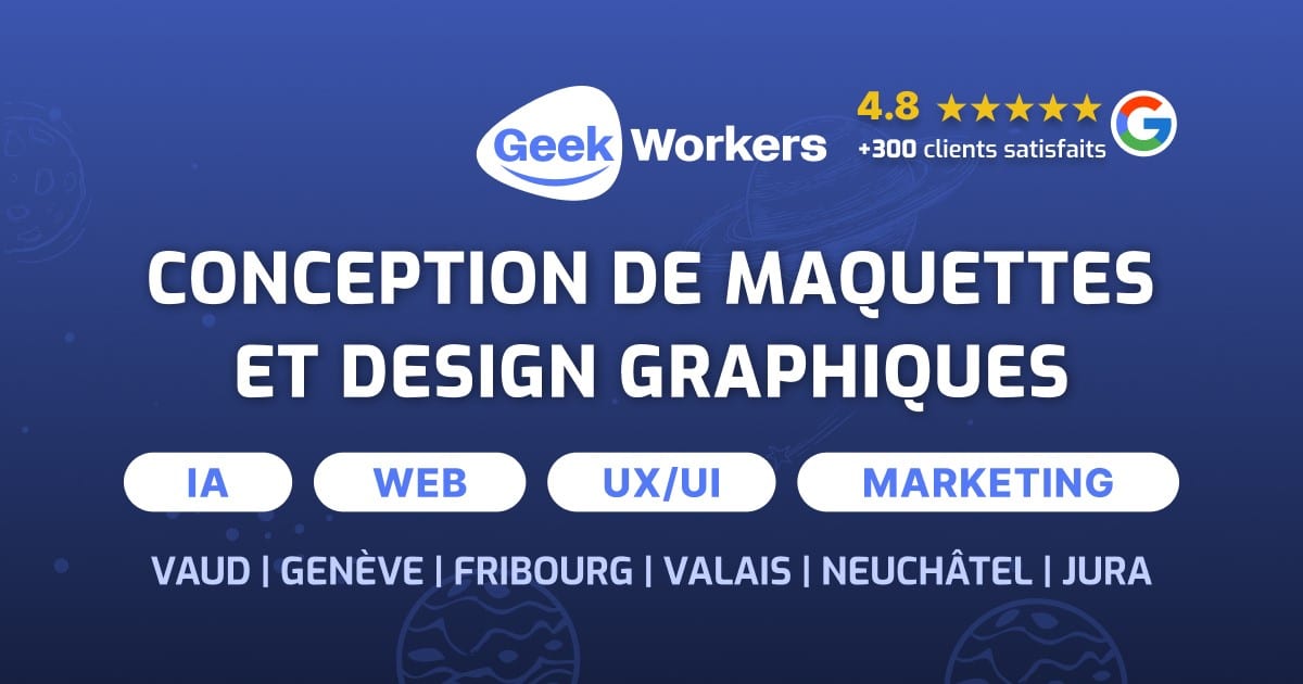 Conception De Maquettes Et Designs Graphiques | Geekworkers